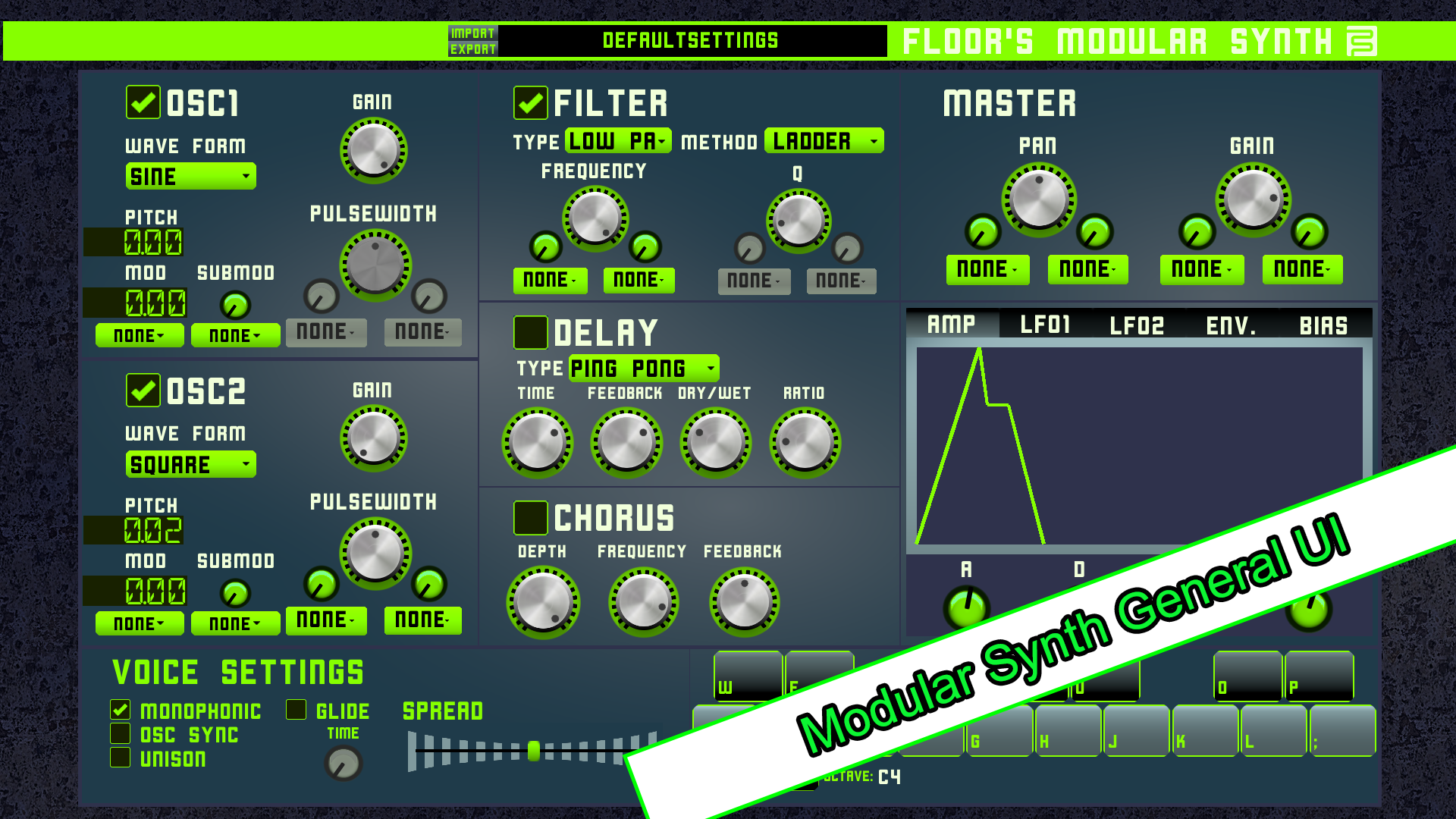 UE4でGUIからサウンドを生成する「Modular Synth UI Pro」 – IndieGamesJp.dev