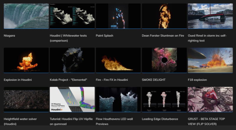 「FX REFERENCES」紹介。VFXアーティストによる映像のリファレンスをまとめたサイト – IndieGamesJp.dev
