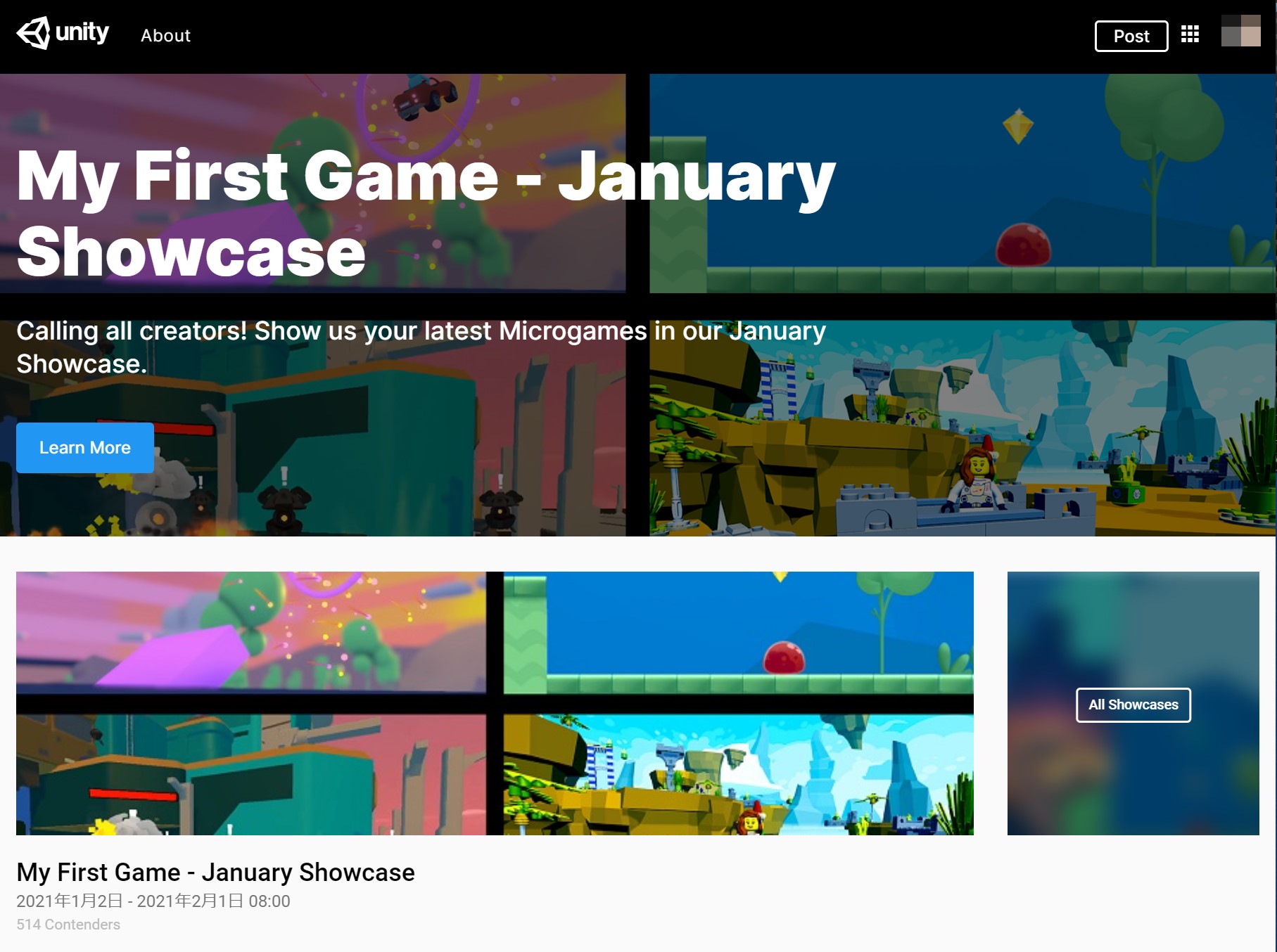 Unity公式のWebGLゲーム公開サイト「Unity Play」。ビルドをエディタから直接アップロード可能 – IndieGamesJp.dev