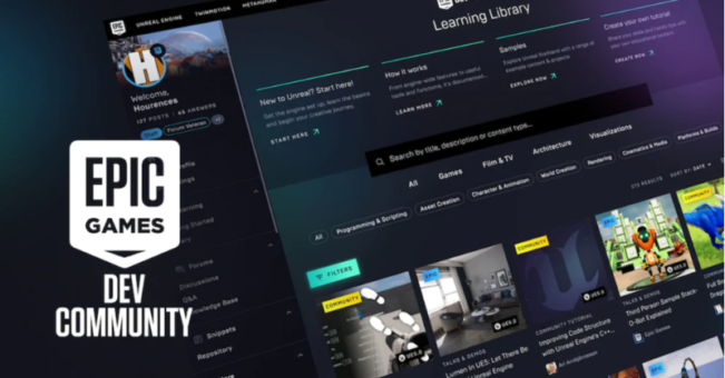 Epic Games公式の開発者コミュニティサイト「Epic Developer Community」公開。ブループリントを直接コピペして ...