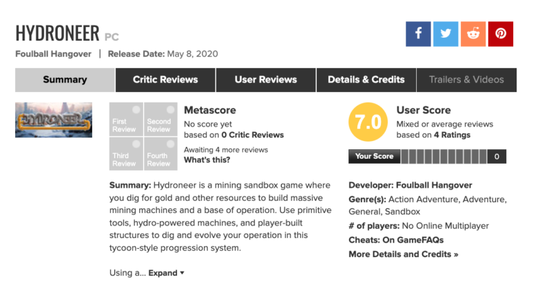 あまり聞かないゲーム『Hydroneer』は何故Steamで12,000レビューを獲得したのか？ – IndieGamesJp.dev